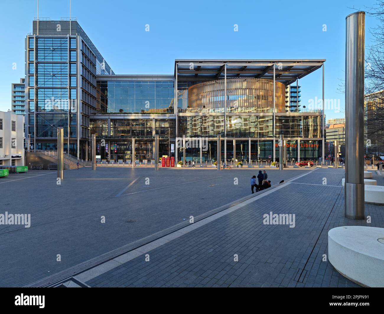 Brent Civic Centre, Engineers Way, Wembley Park Stock Photo - Alamy