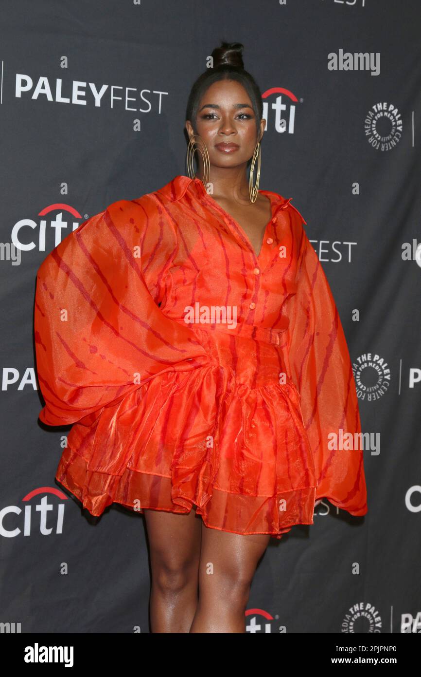 Los Angeles, USA. 02nd Apr, 2023. LOS ANGELES - APR 2: Alexis Floyd at the 2023 PaleyFest - Grey ...