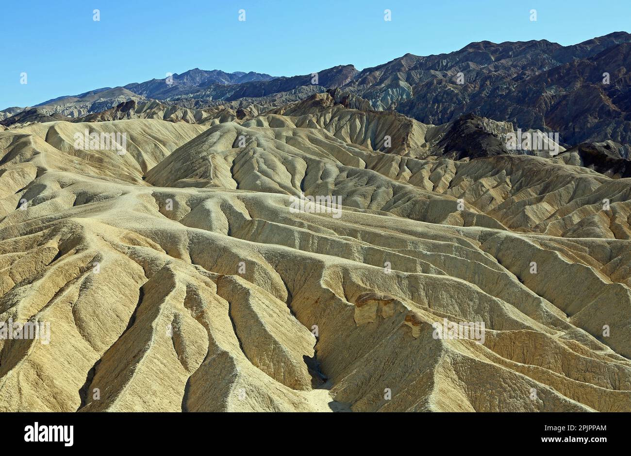 Zabriskie point death valley national park hi-res stock photography and ...