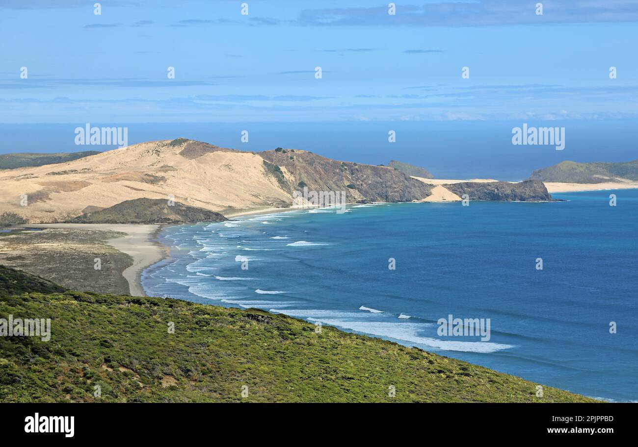 Te Werahi Beach - Cape Reinga - new Zealand Stock Photo - Alamy