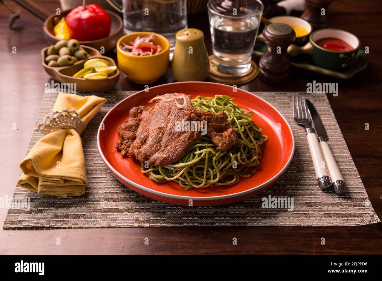 Peruvian food buffet table Assorted dishes gourmet cuisine Peru ...