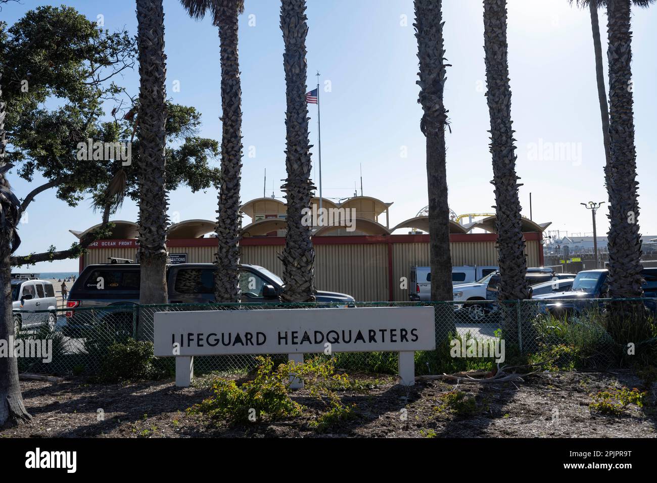 Santa Monica, California, USA. 26th Mar, 2023. Lifeguard Headquarters ...