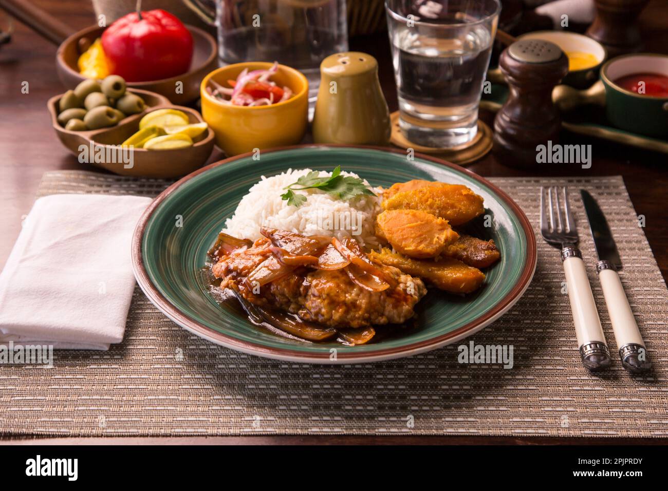 Peruvian food buffet table Assorted dishes gourmet cuisine Peru ...