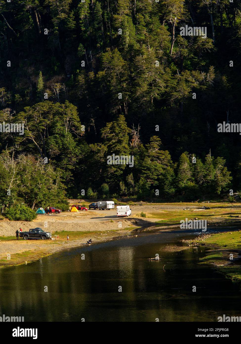 Pichi traful camping hi-res stock photography and images - Alamy