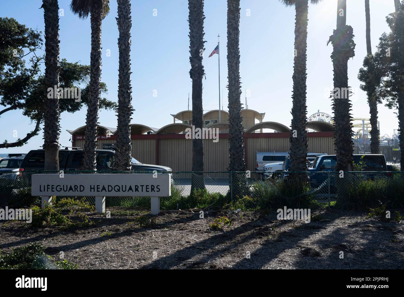 Santa Monica, California, USA. 26th Mar, 2023. Lifeguard Headquarters ...