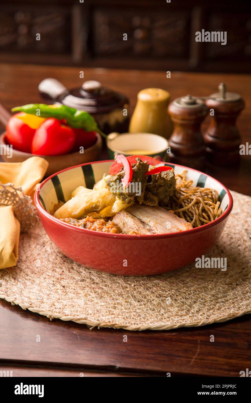 Peruvian food buffet table Assorted dishes gourmet cuisine Peru ...