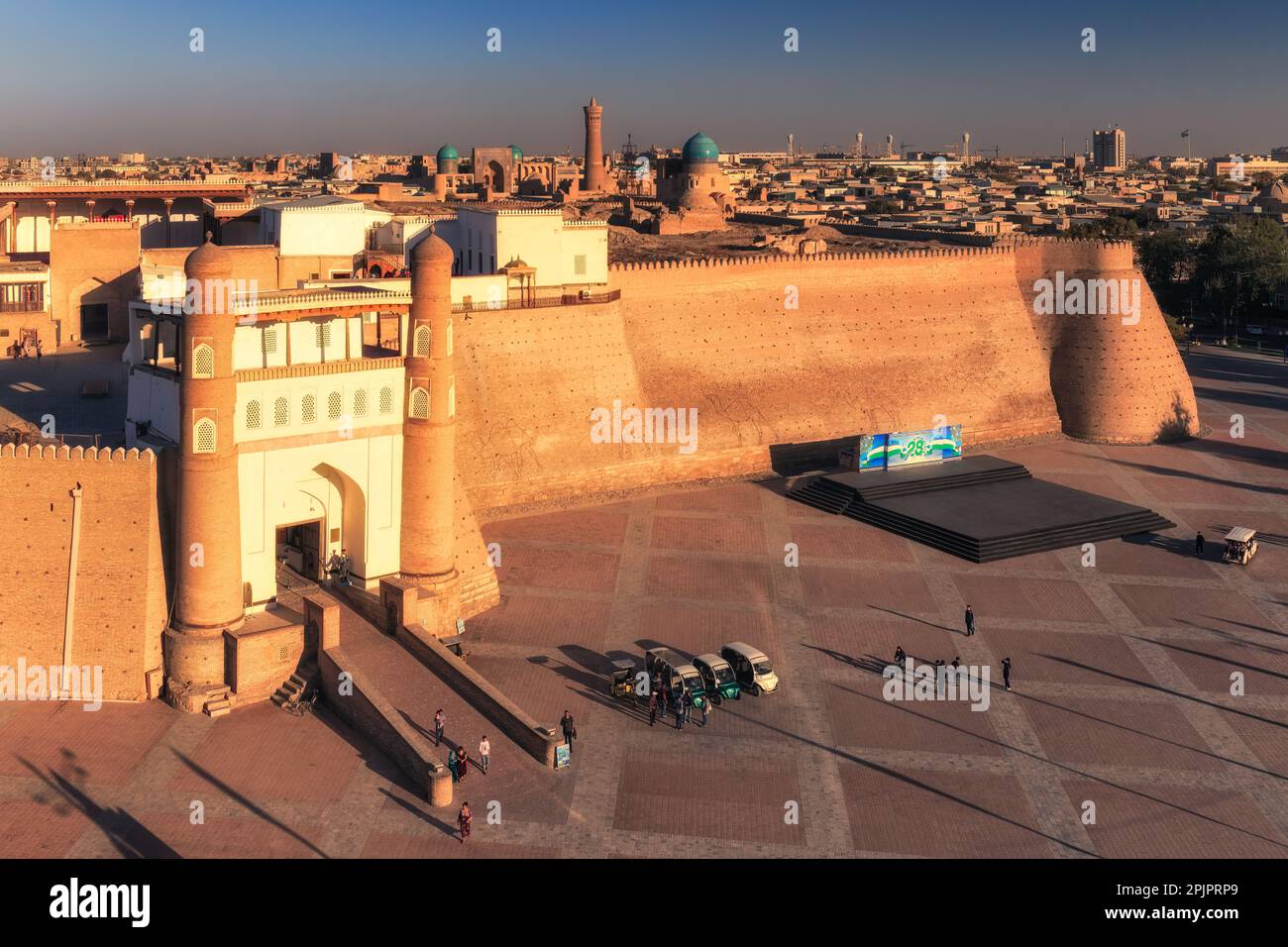 The Ark of Bukhara is a large earthen fortification located in the ...