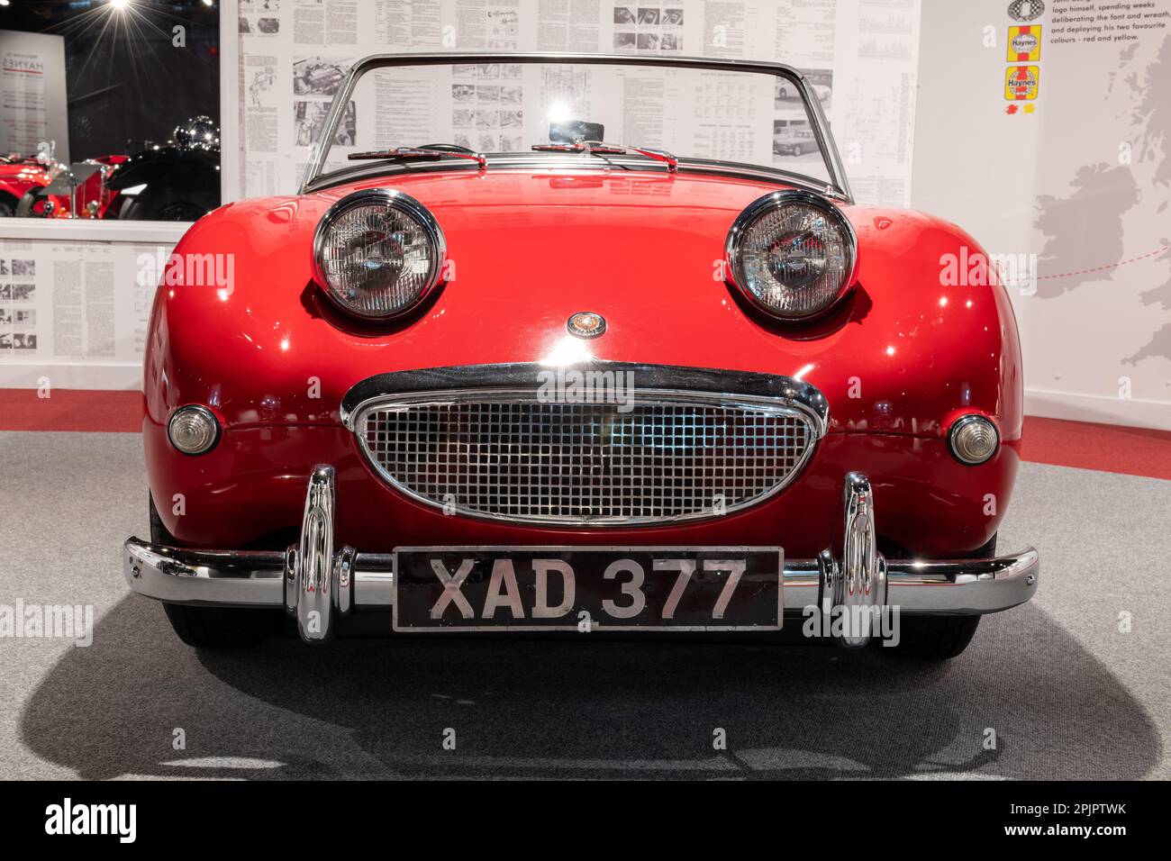 Sparkford.Somerset.United Kingdom.March 26th 2023.An Austin Healey ...