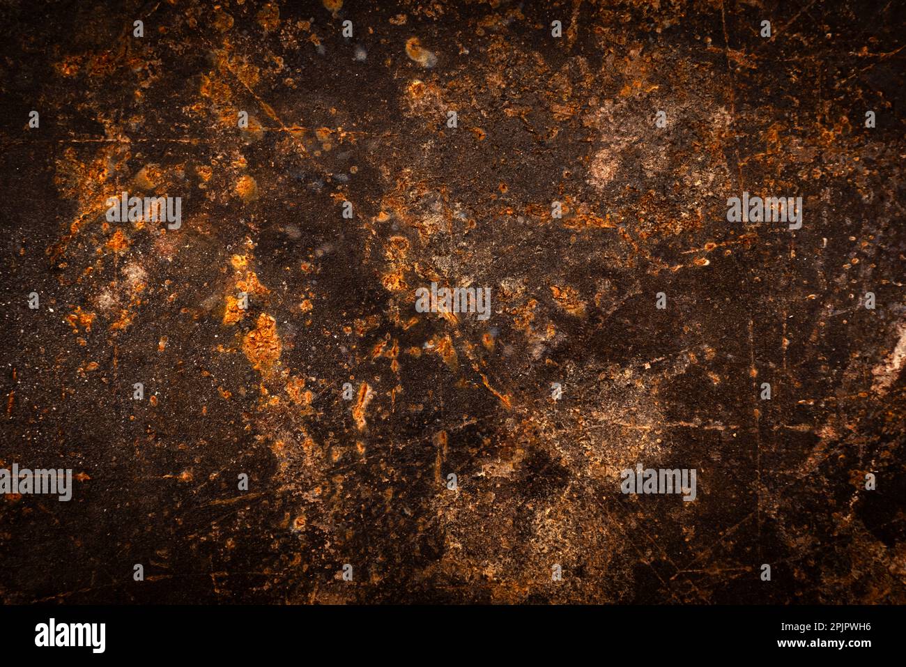Texture of rusty metal. Metal background with corrosion and scratches ...