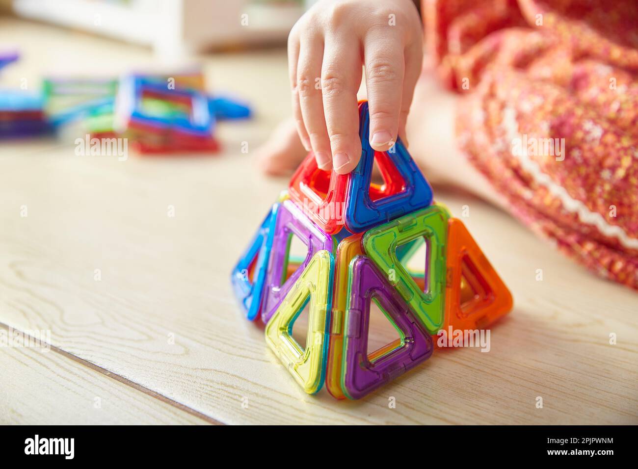 Magnetic blocks white background hi-res stock photography and images ...