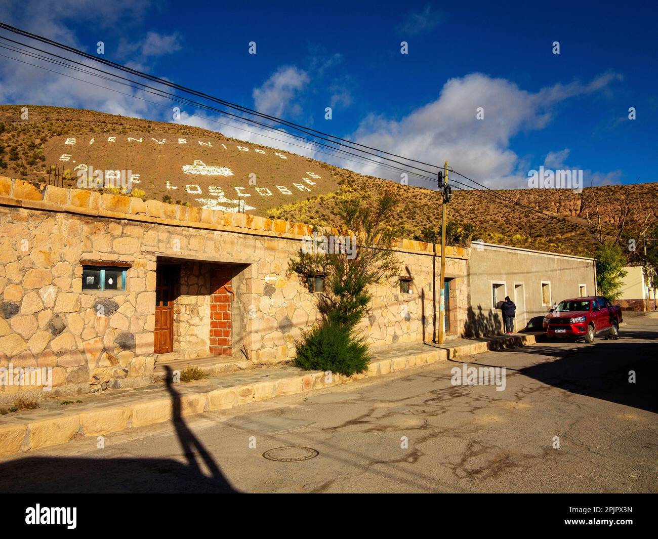 Tipycal architeture at San Antonio de Los Cobres town at 3800 meters ...