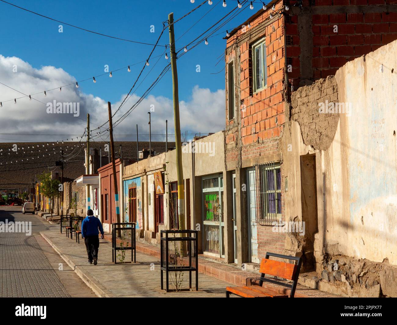 Tipycal architeture at San Antonio de Los Cobres town at 3800 meters ...