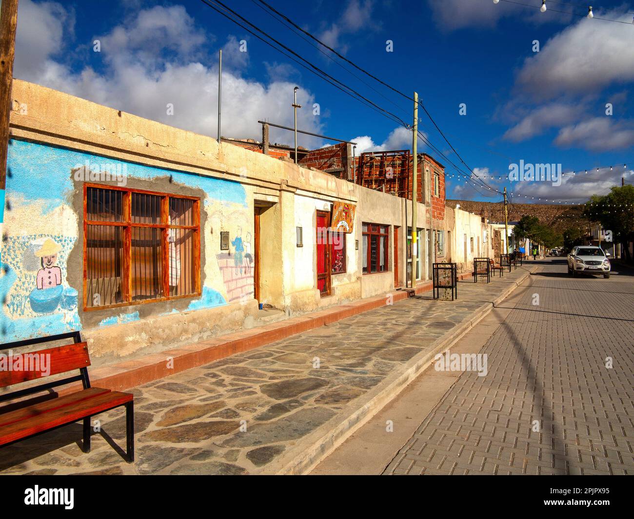 Tipycal architeture at San Antonio de Los Cobres town at 3800 meters ...