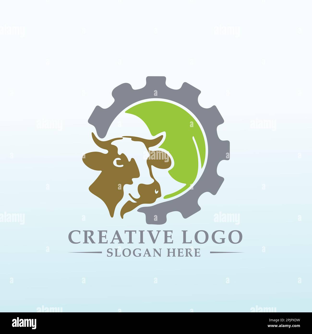 Consultancy collection and agricultural planning logo design Stock ...