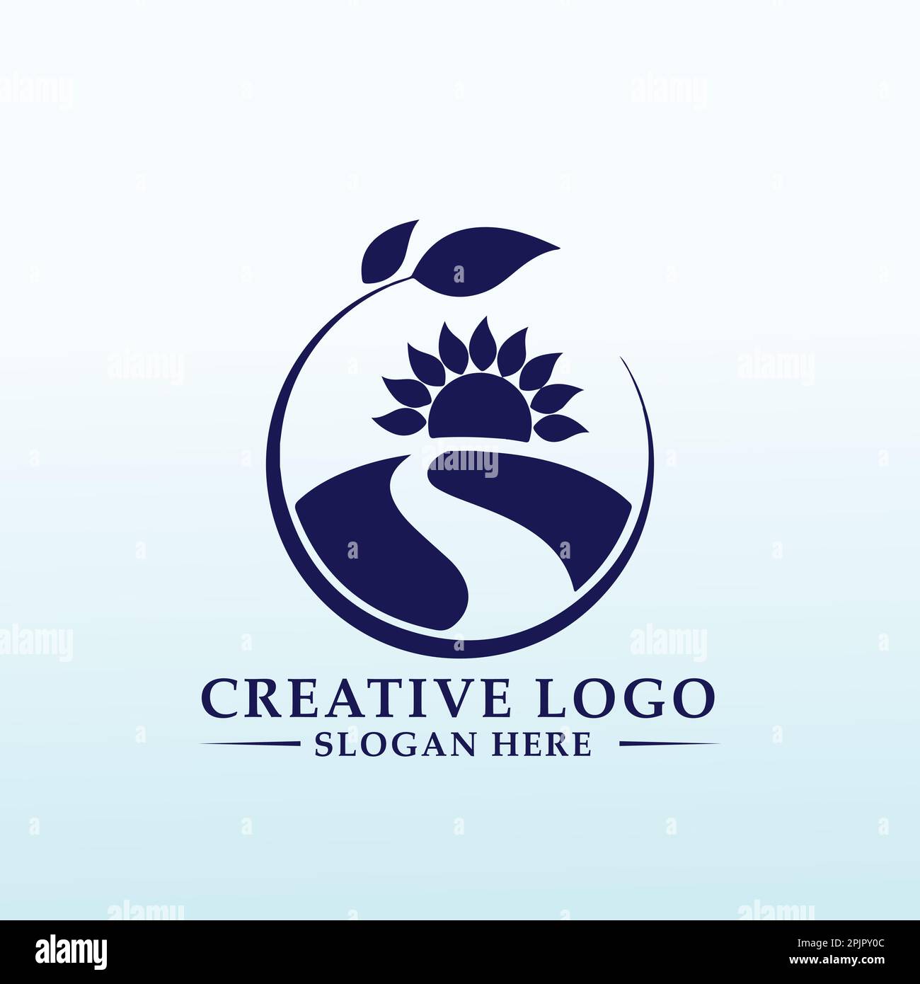 Agricultural Services vector logo design Stock Vector Image & Art - Alamy