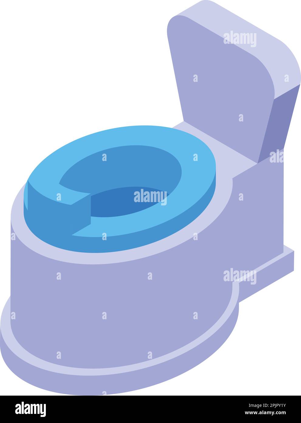 Bathroom potty icon isometric vector. Child baby. Care room Stock ...