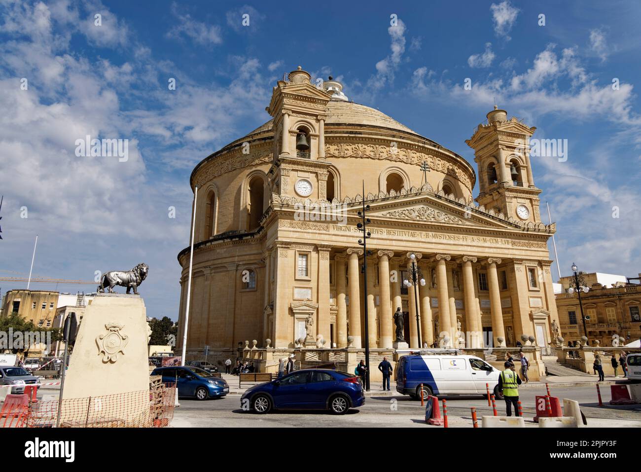 Mosta, Malta. 23rd Mar, 2023. The Mosta Rotunda is the Sanctuary Basilica of the Assumption of ...