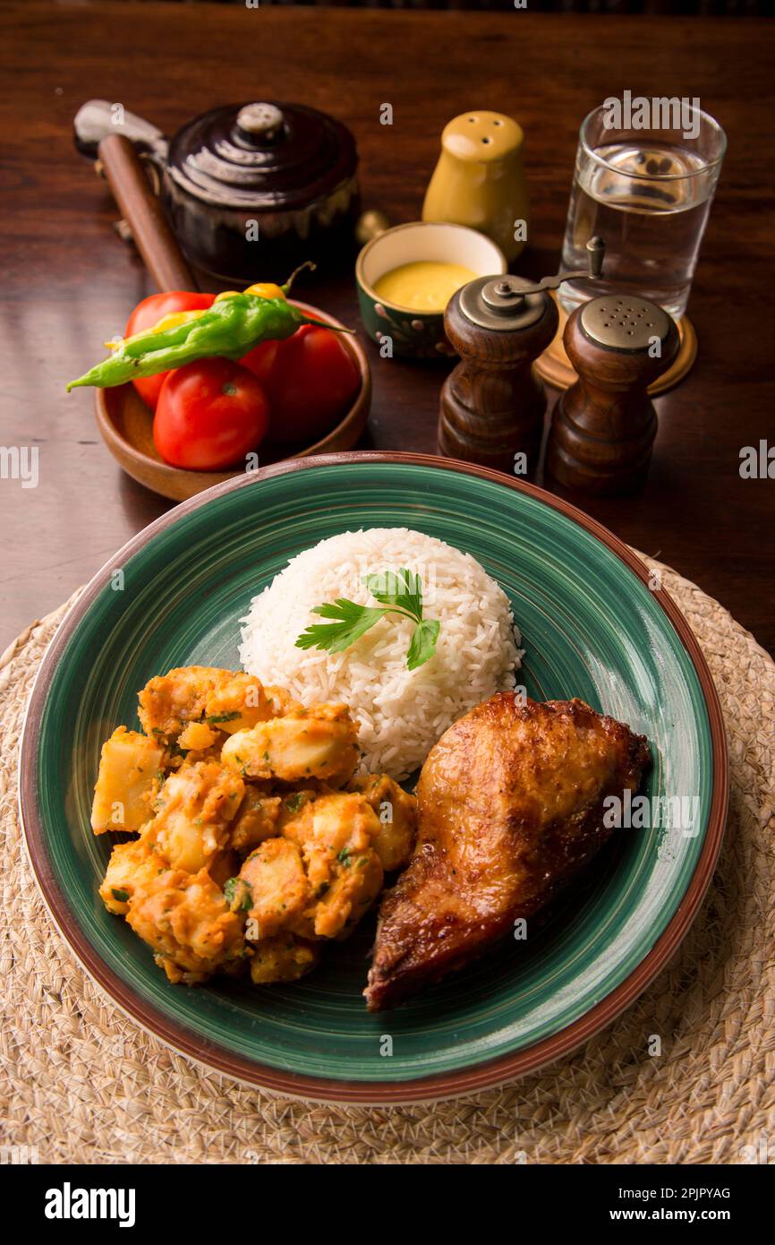 Peruvian food buffet table Assorted dishes gourmet cuisine Peru ...