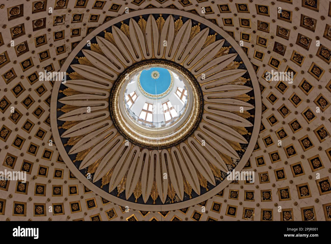 Mosta, Malta. 23rd Mar, 2023. The Mosta Rotunda is the Sanctuary Basilica of the Assumption of ...