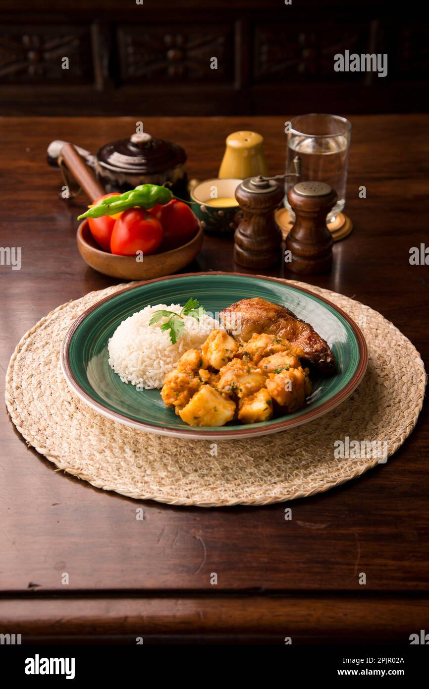 Peruvian food buffet table Assorted dishes gourmet cuisine Peru ...