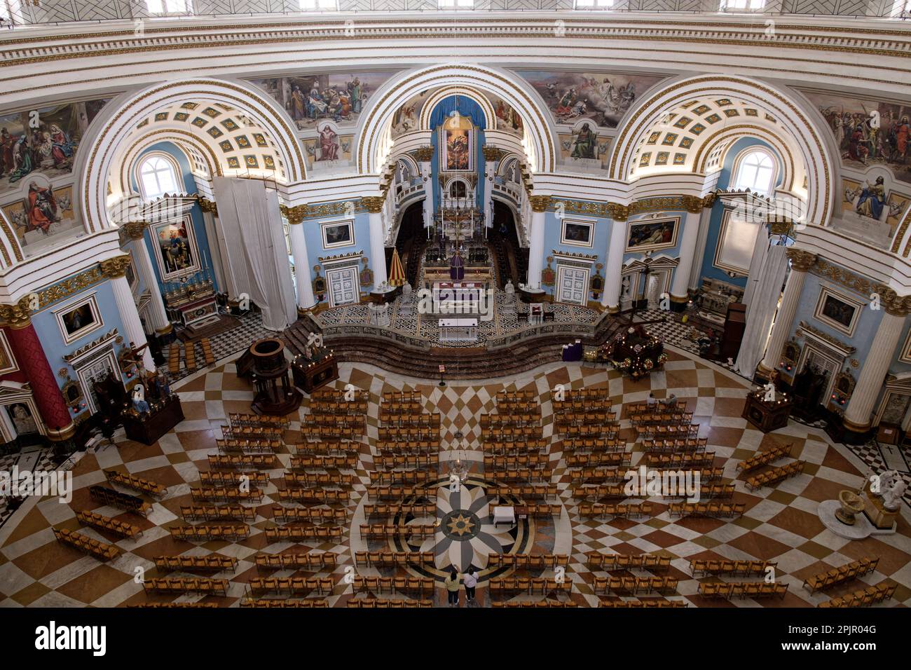 Mosta, Malta. 23rd Mar, 2023. The Mosta Rotunda is the Sanctuary Basilica of the Assumption of ...