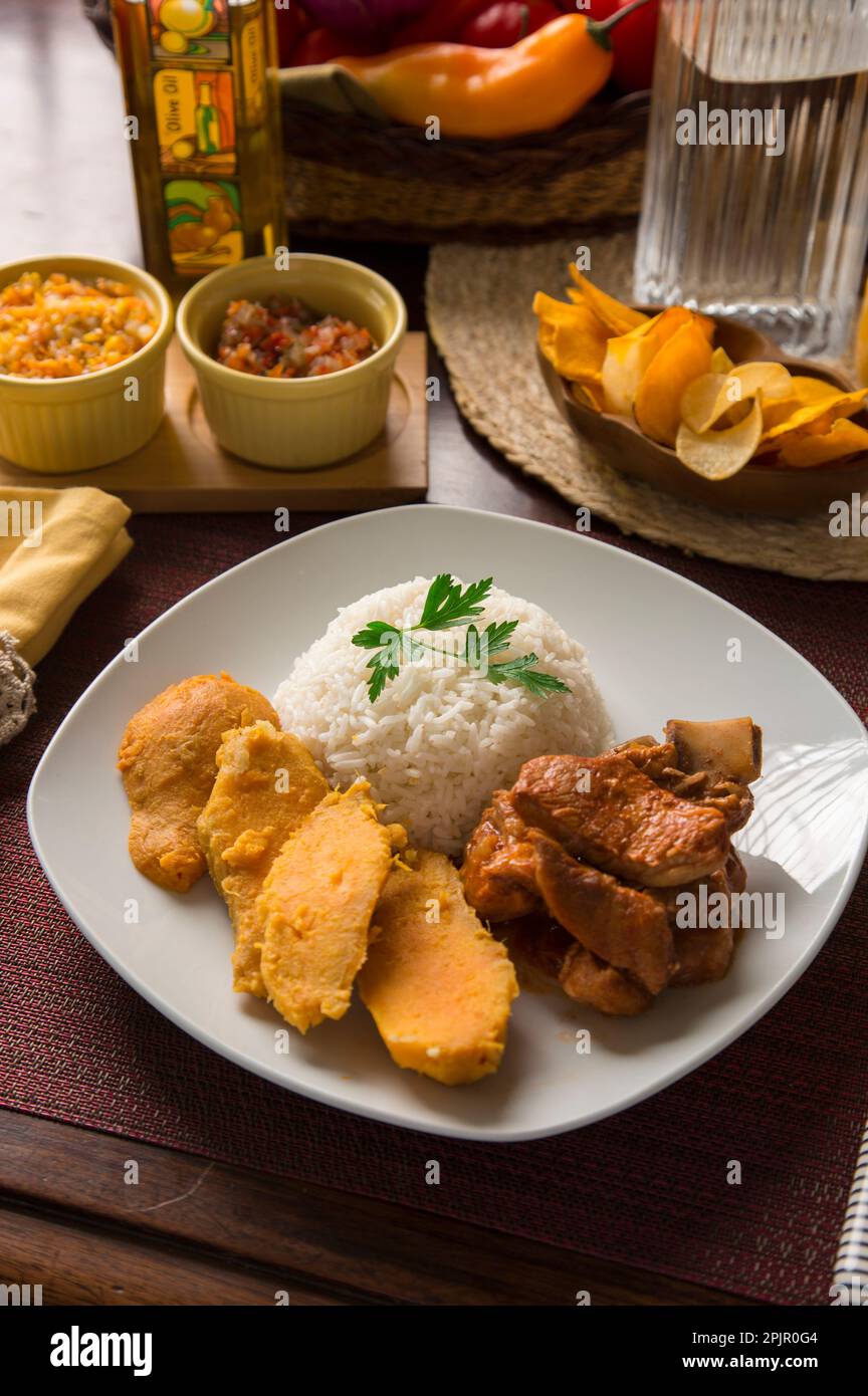 Peruvian food buffet table Assorted dishes gourmet cuisine Peru ...