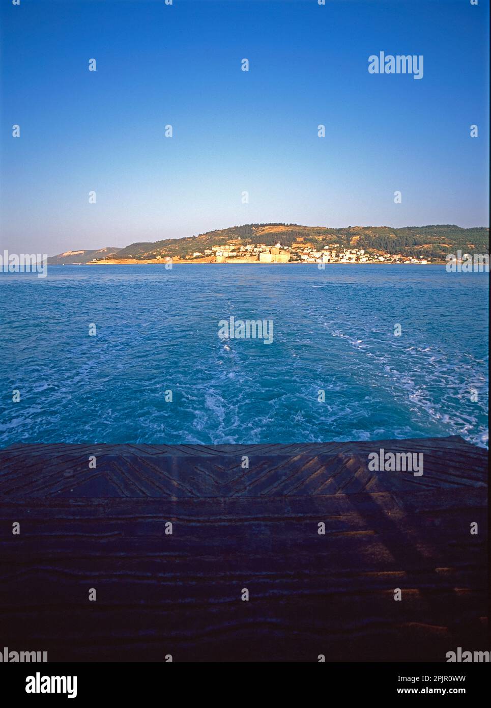 Crossing the Dardanelles Strait in Turkey Stock Photo - Alamy