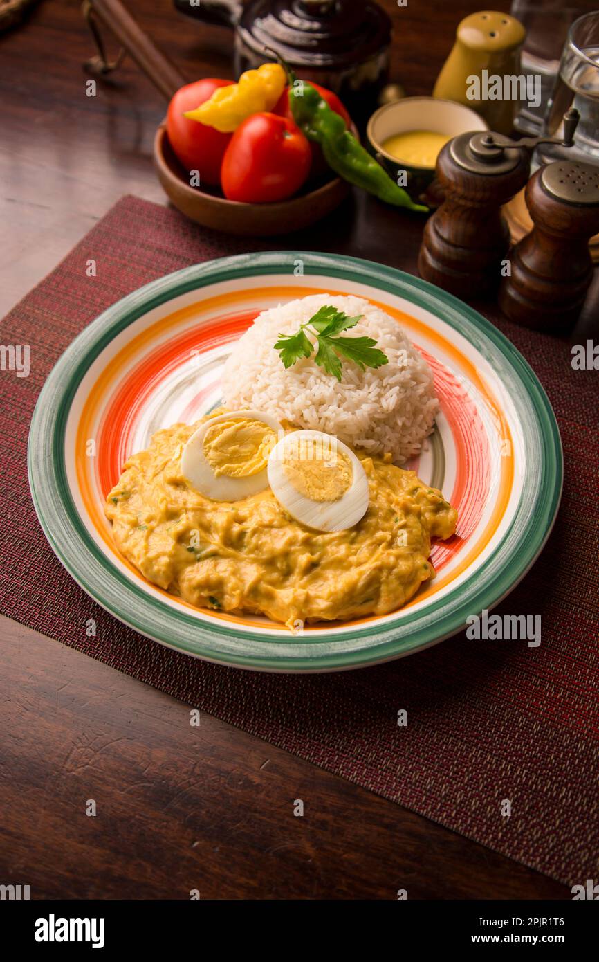 Peruvian food buffet table Assorted dishes gourmet cuisine Peru ...