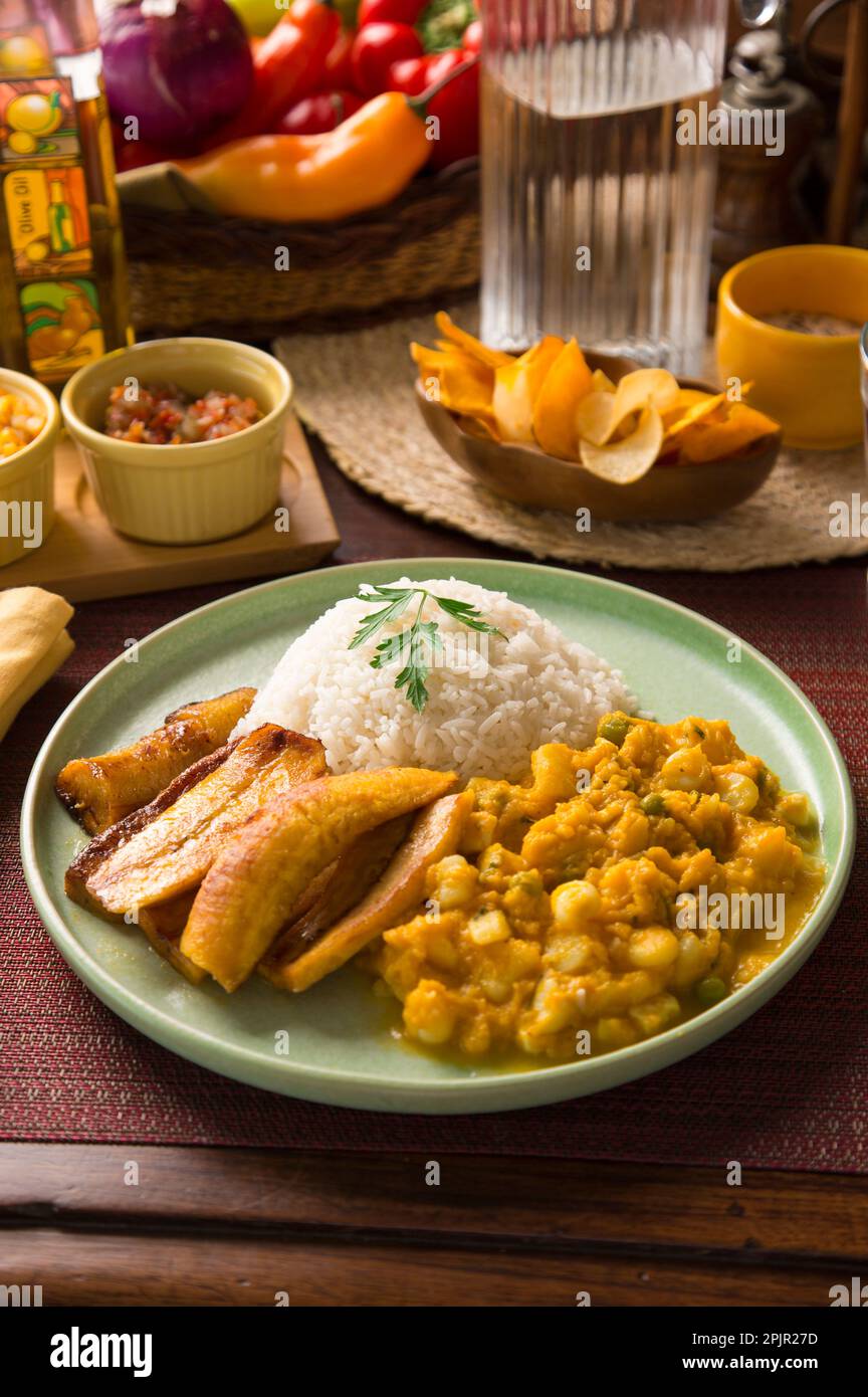 Peruvian food buffet table Assorted dishes gourmet cuisine Peru ...