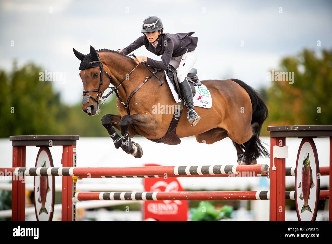 Bliss Heers of the United States competes during a Major League Show ...