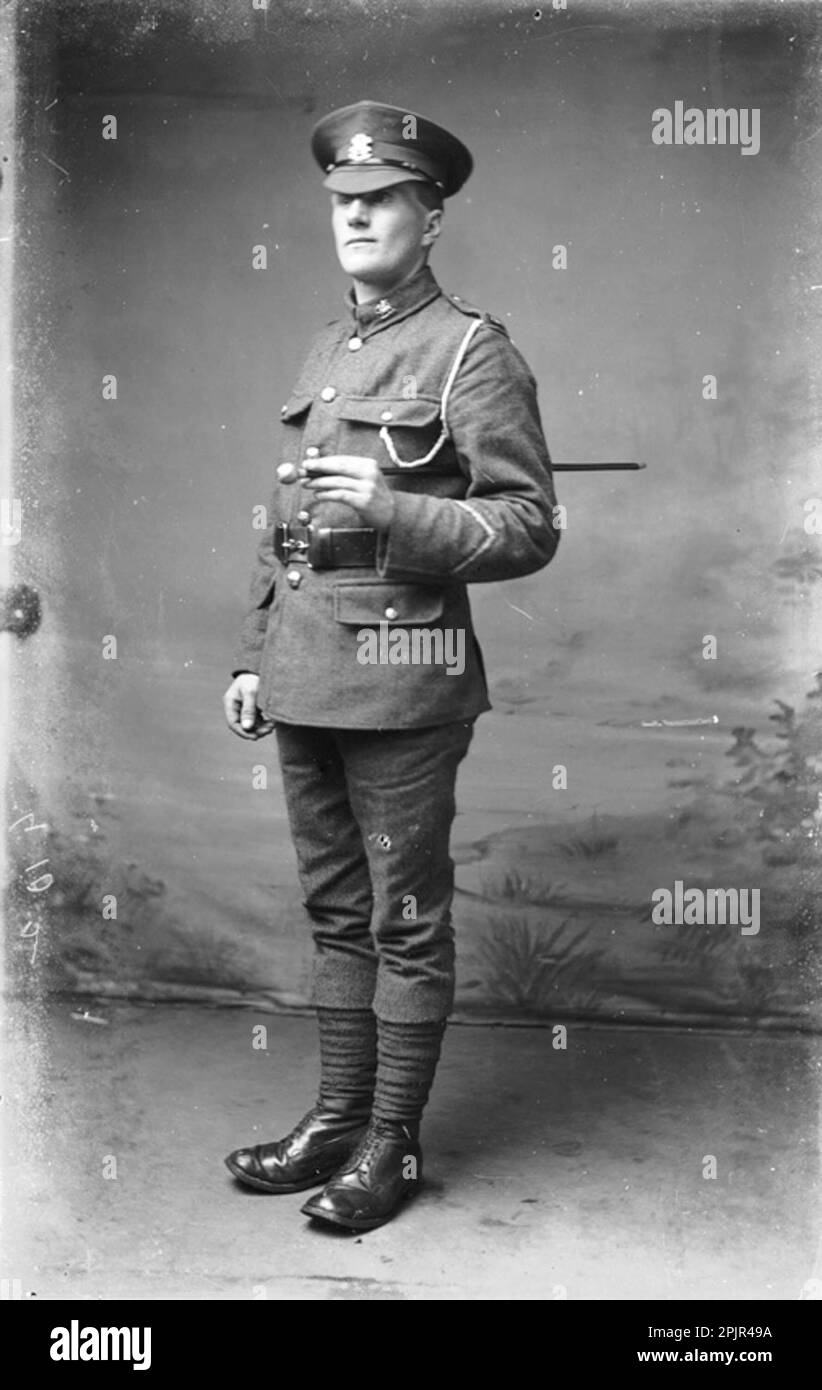 Soldier, Welsh Regiment with good-conduct stripe Stock Photo - Alamy