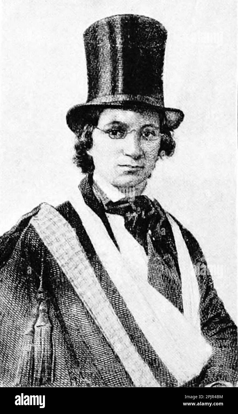 Ellen Craft dressed as a man to escape from slavery Stock Photo - Alamy