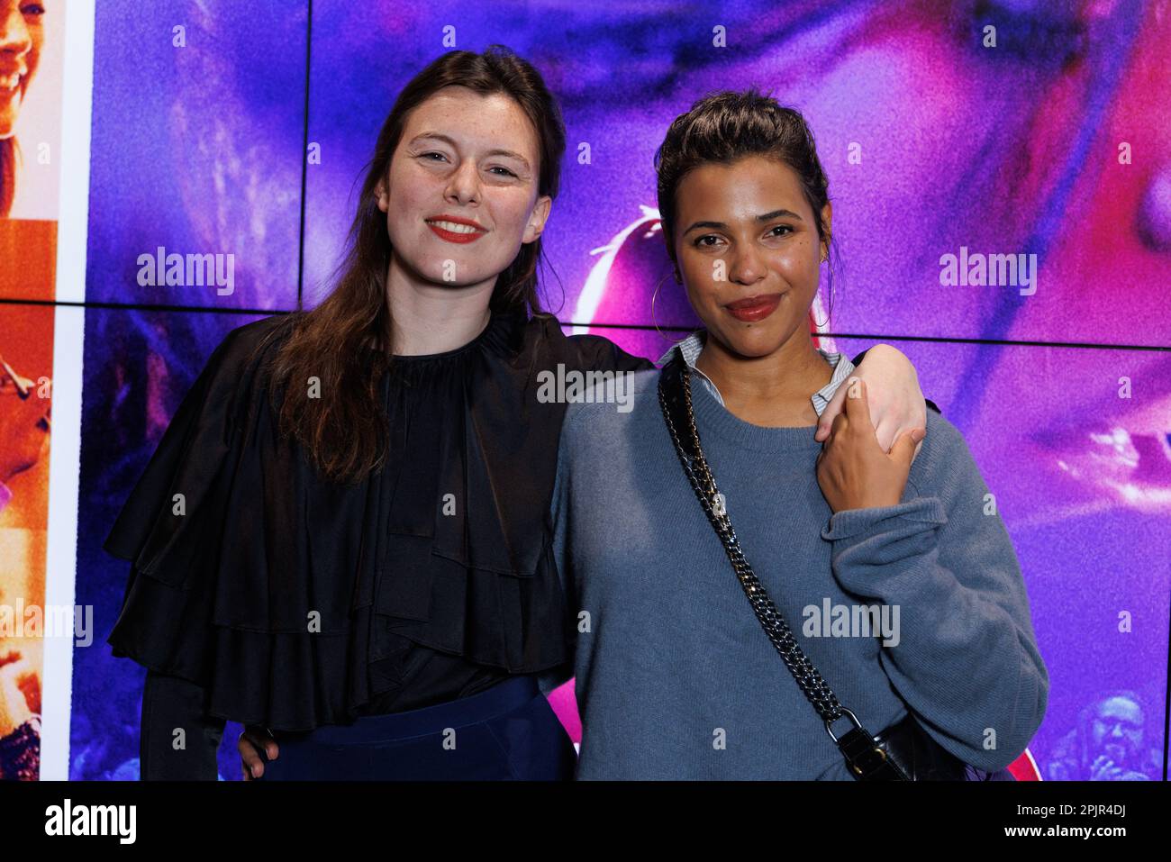 Paris, France. 03rd Apr, 2023. Louise Chevillotte, Zita Hanrot ...
