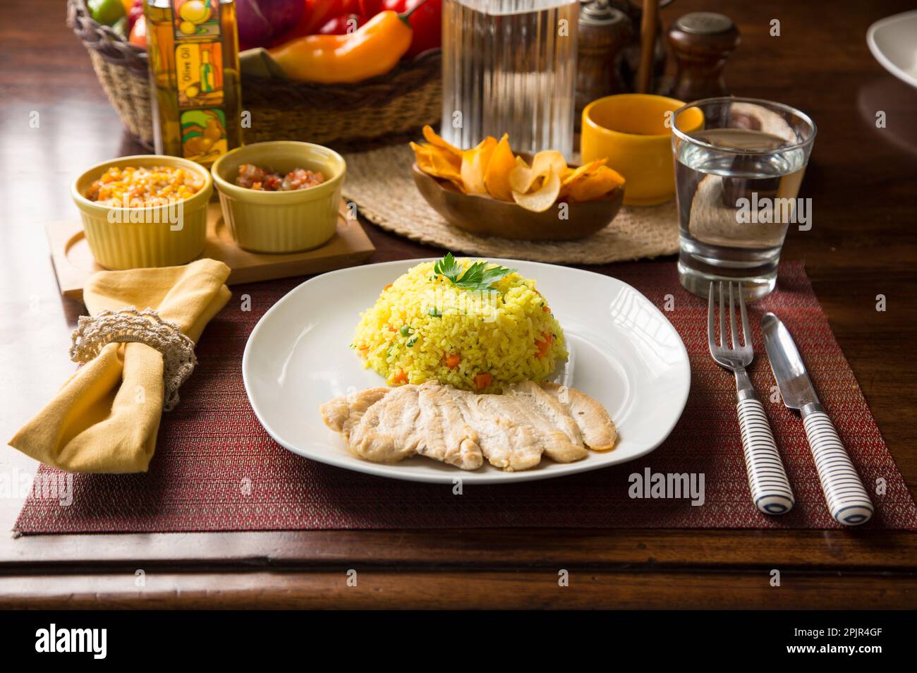 Peruvian food buffet table Assorted dishes gourmet cuisine Peru ...