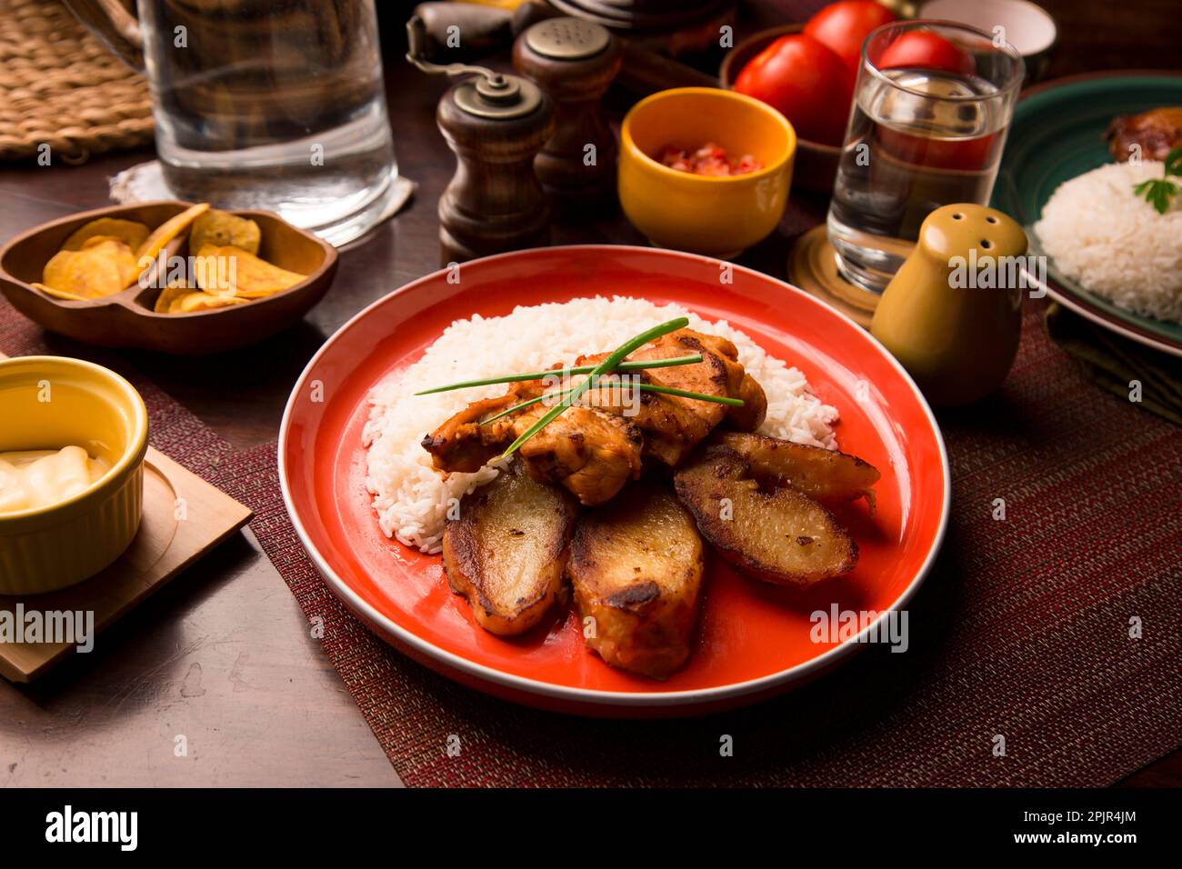 Peruvian food buffet table Assorted dishes gourmet cuisine Peru ...