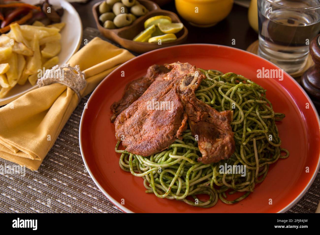 Peruvian food buffet table Assorted dishes gourmet cuisine Peru ...