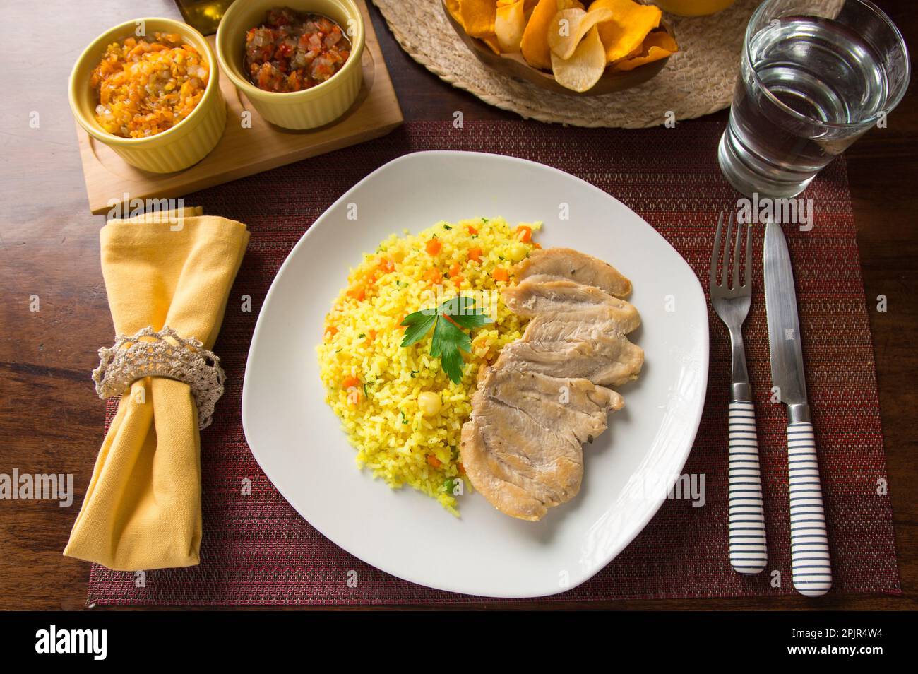 Peruvian food buffet table Assorted dishes gourmet cuisine Peru ...