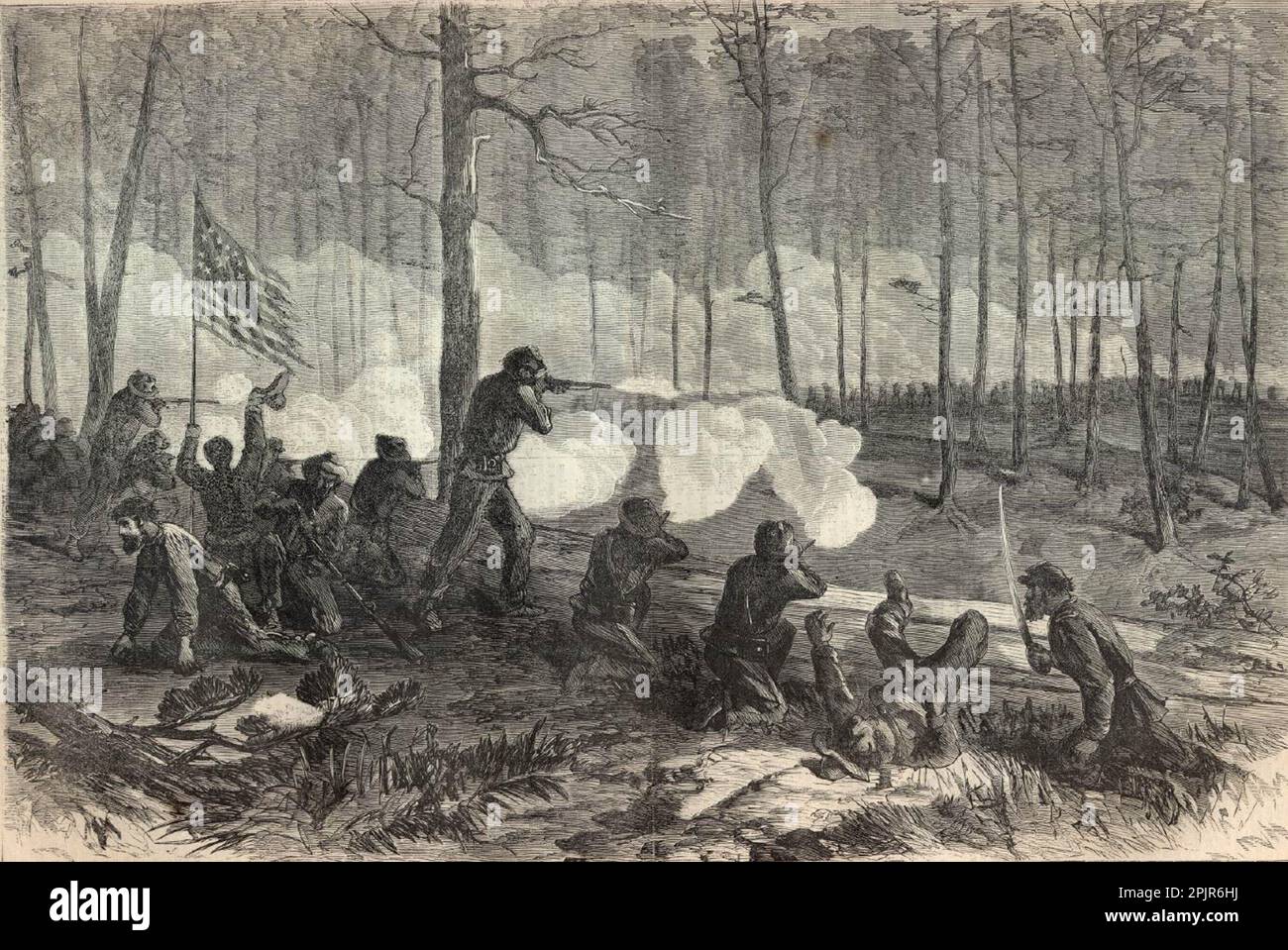 Battle of Ezra Church Stock Photo - Alamy