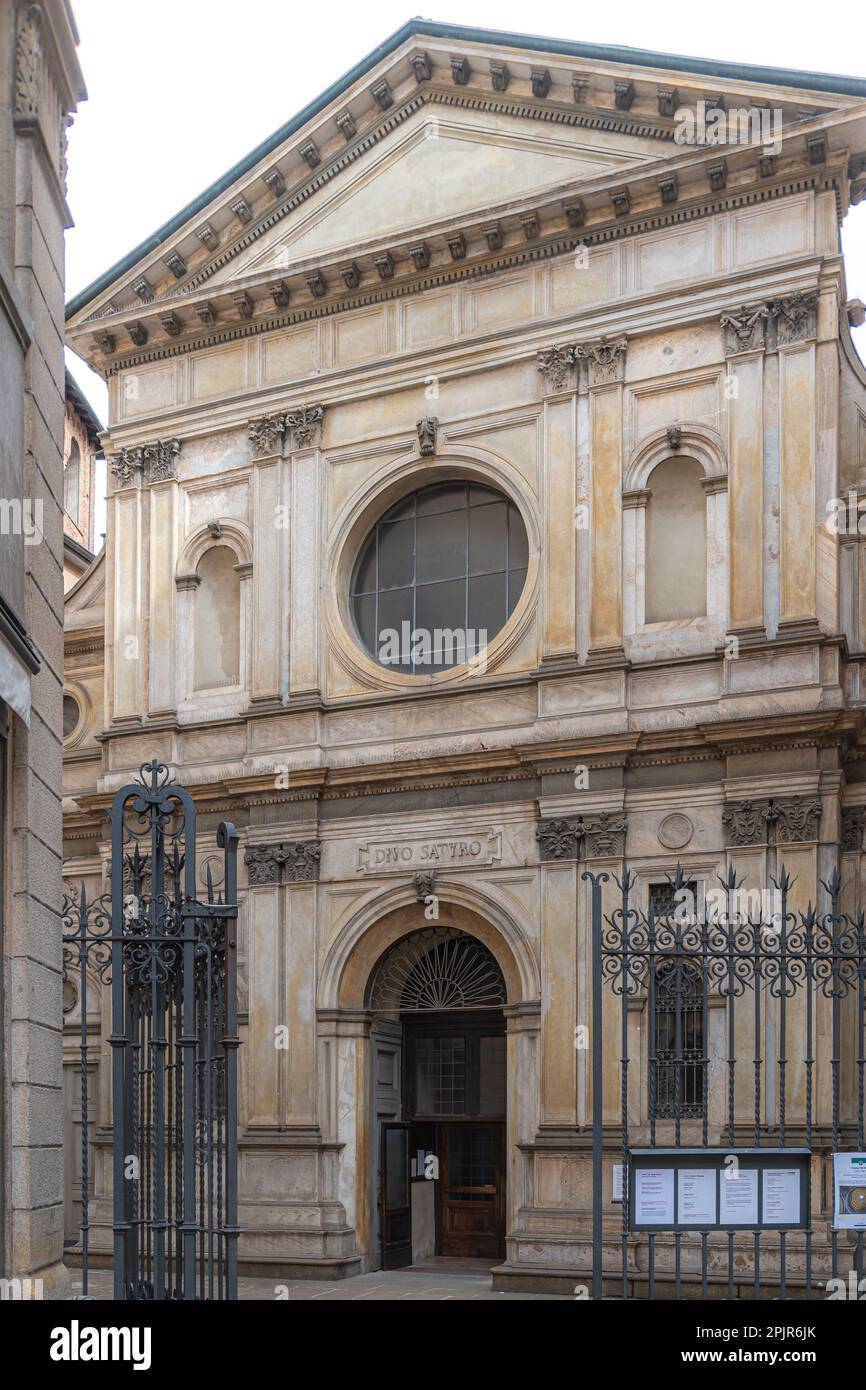 Santa Maria presso San Satiro (Saint Mary near Saint Satyrus) is a ...