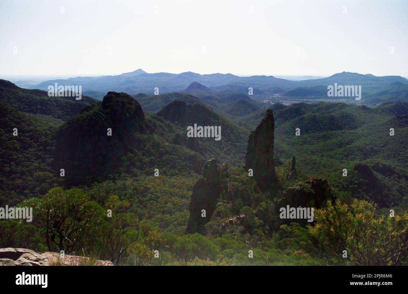 The Breadknife, a volcanic dyke 150 metres tall: Grand High Tops ...