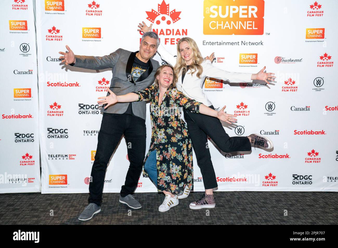 Toronto, Canada. 01st Apr, 2023. Bern Euler, Ashleigh Rains and Jen ...