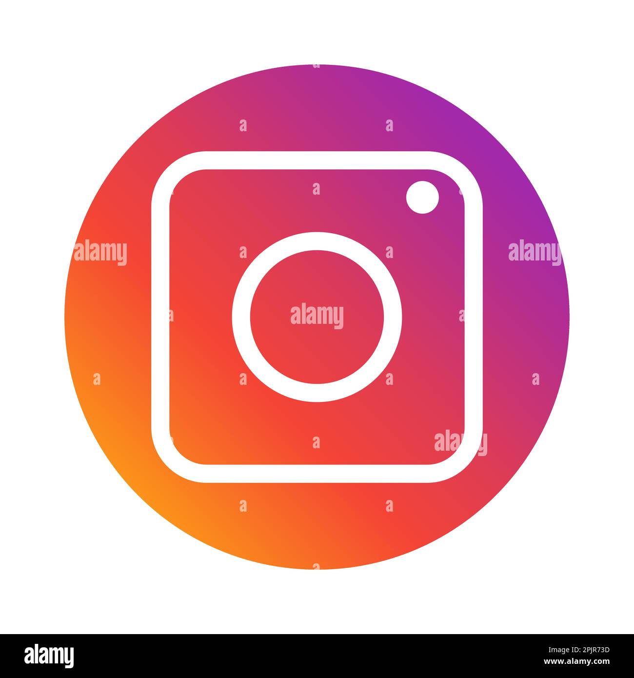 Instagram logo icon vector vectors hi-res stock photography and images ...