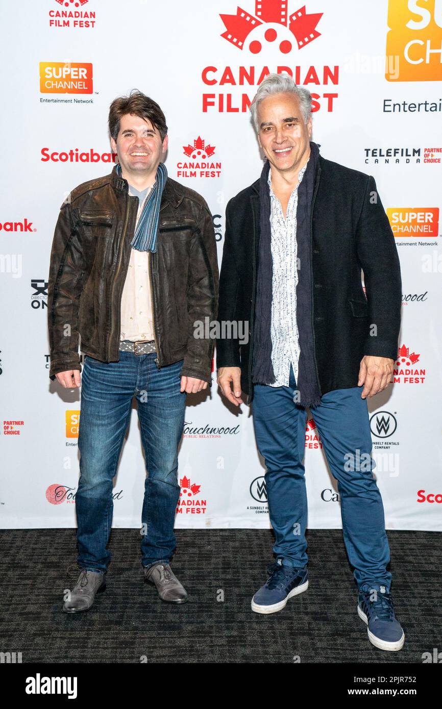 Toronto, Canada. 01st Apr, 2023. Randy Thomas and Rob Stevens attend ...