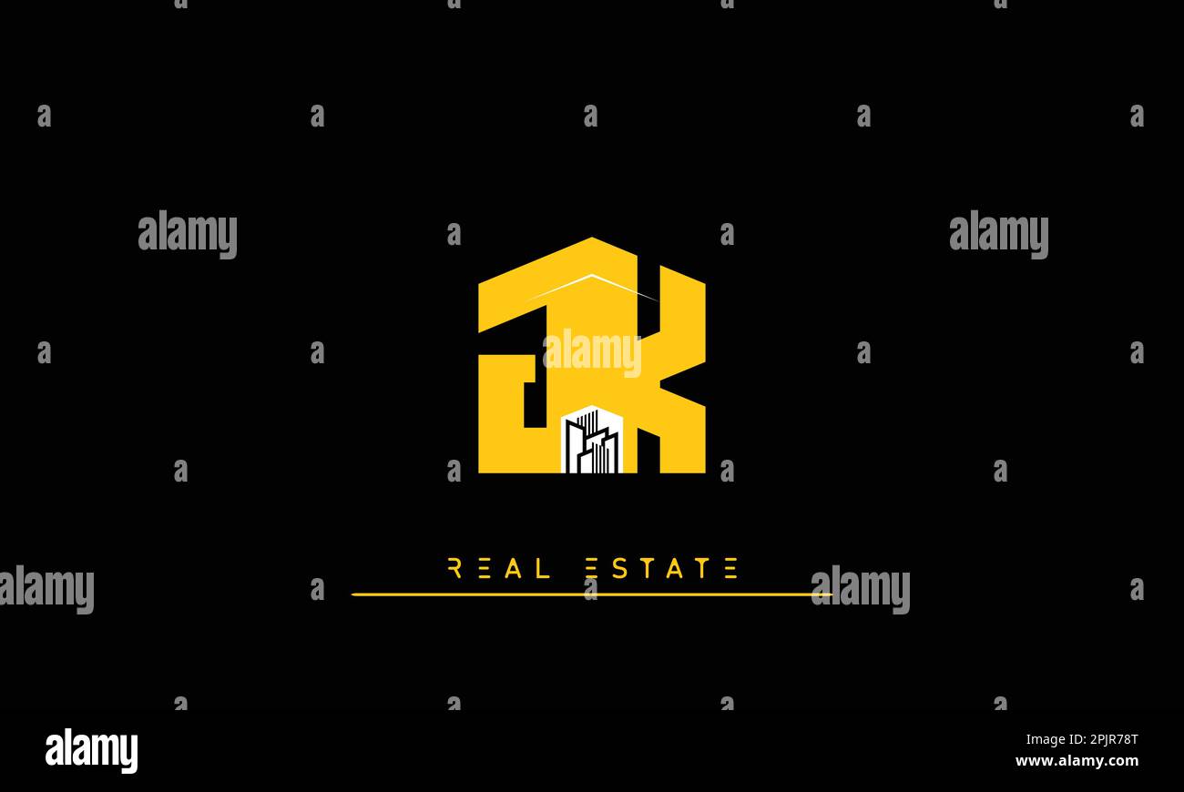 Jk real estate logo hi-res stock photography and images - Alamy