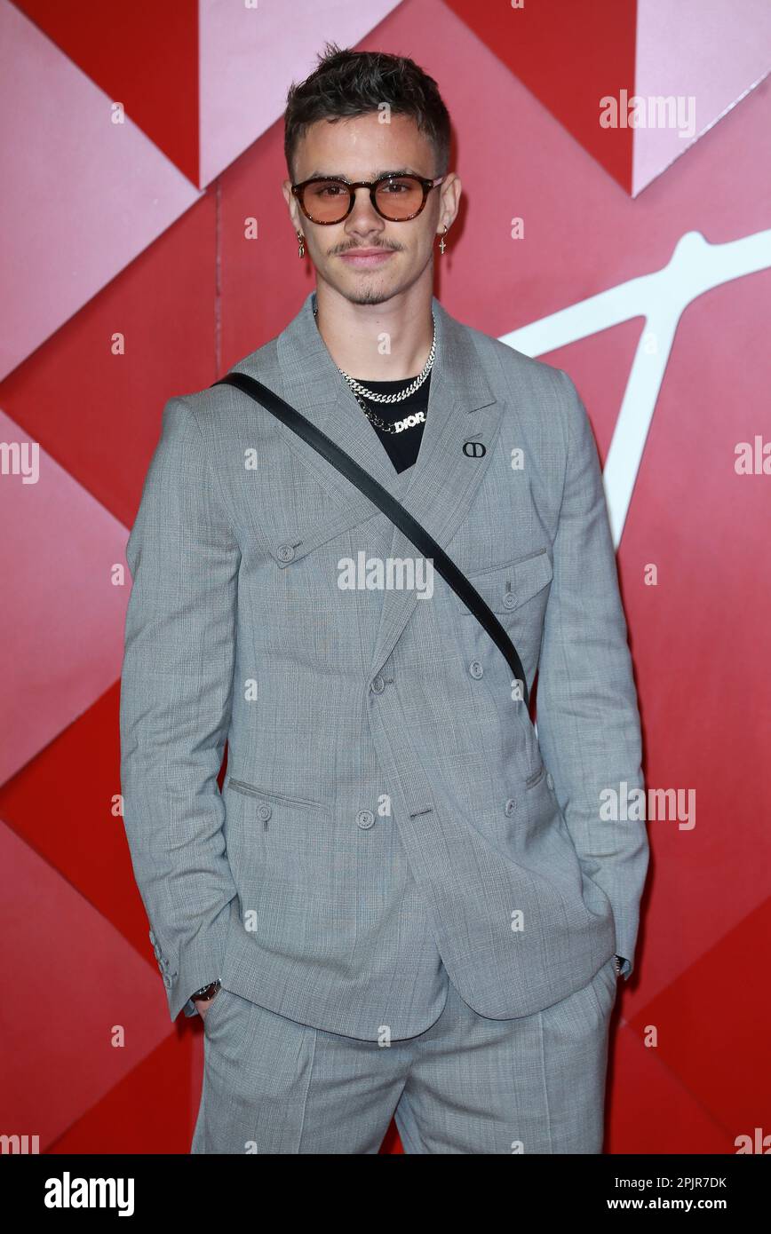 London, UK. 05th Dec, 2022. Romeo Beckham attends The Fashion Awards ...