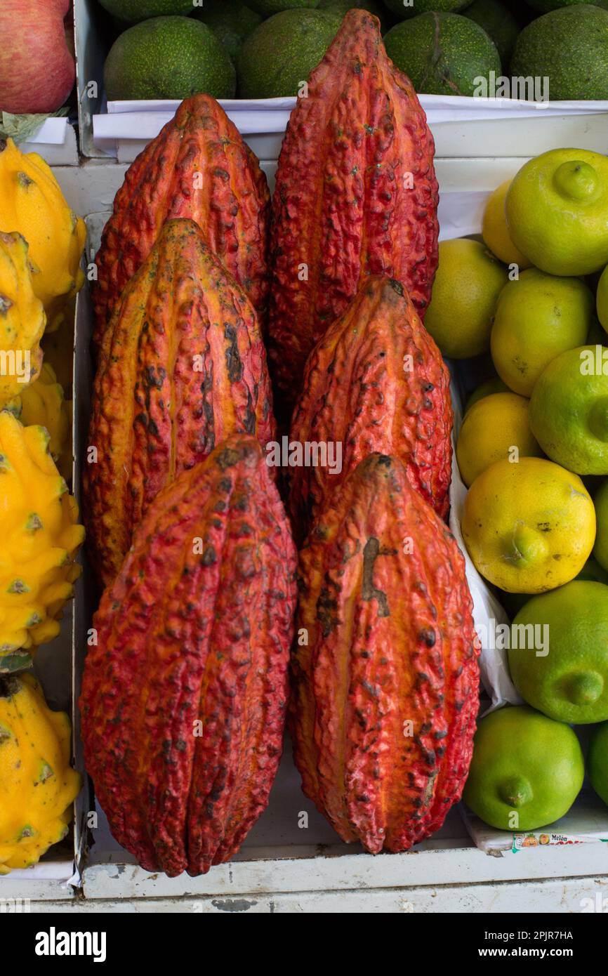 Fruits and vegetables from Peru Stock Photo - Alamy