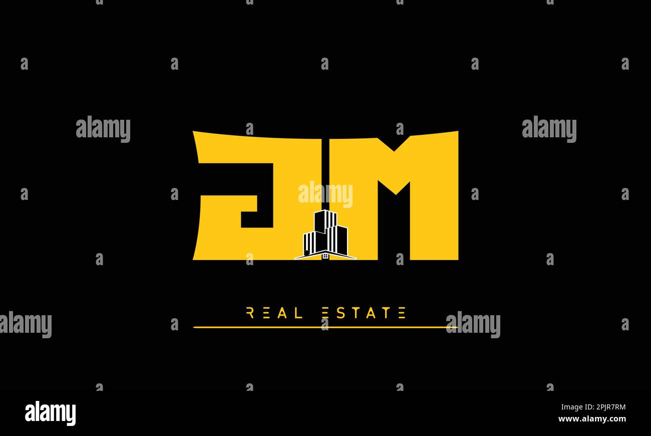 Jm real estate logo hi-res stock photography and images - Alamy