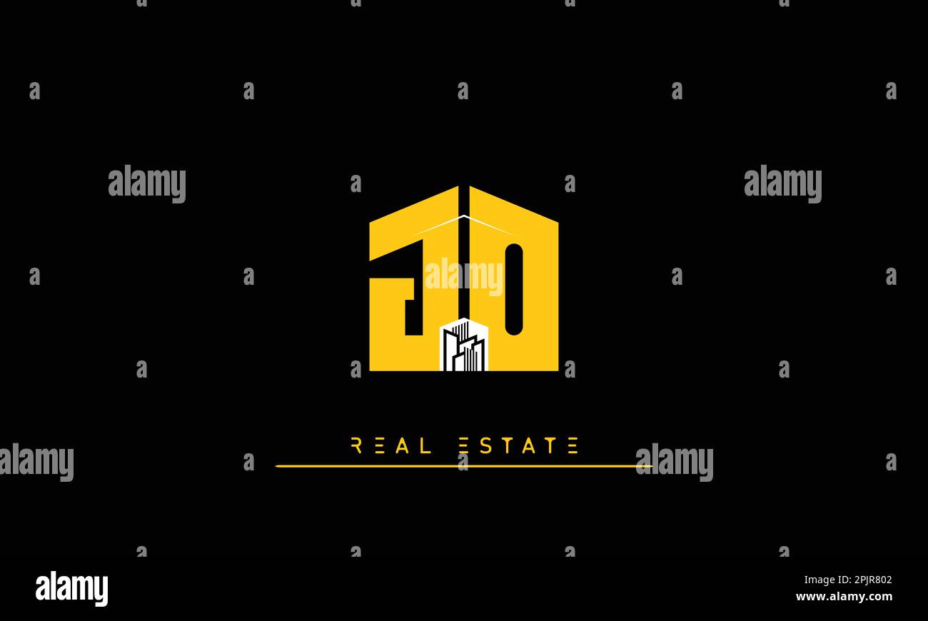 Jo real estate logo hi-res stock photography and images - Alamy