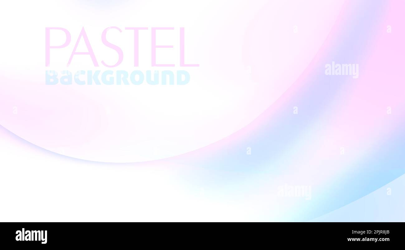 Minimal pastel background with curved swirl. Subtle very light pink and ...