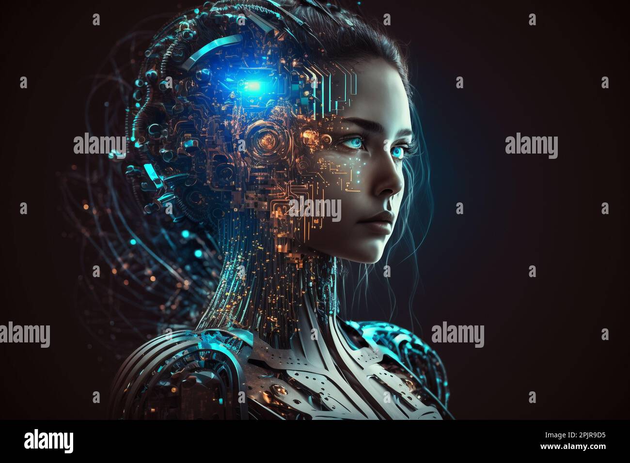 Ai trained hi-res stock photography and images - Alamy